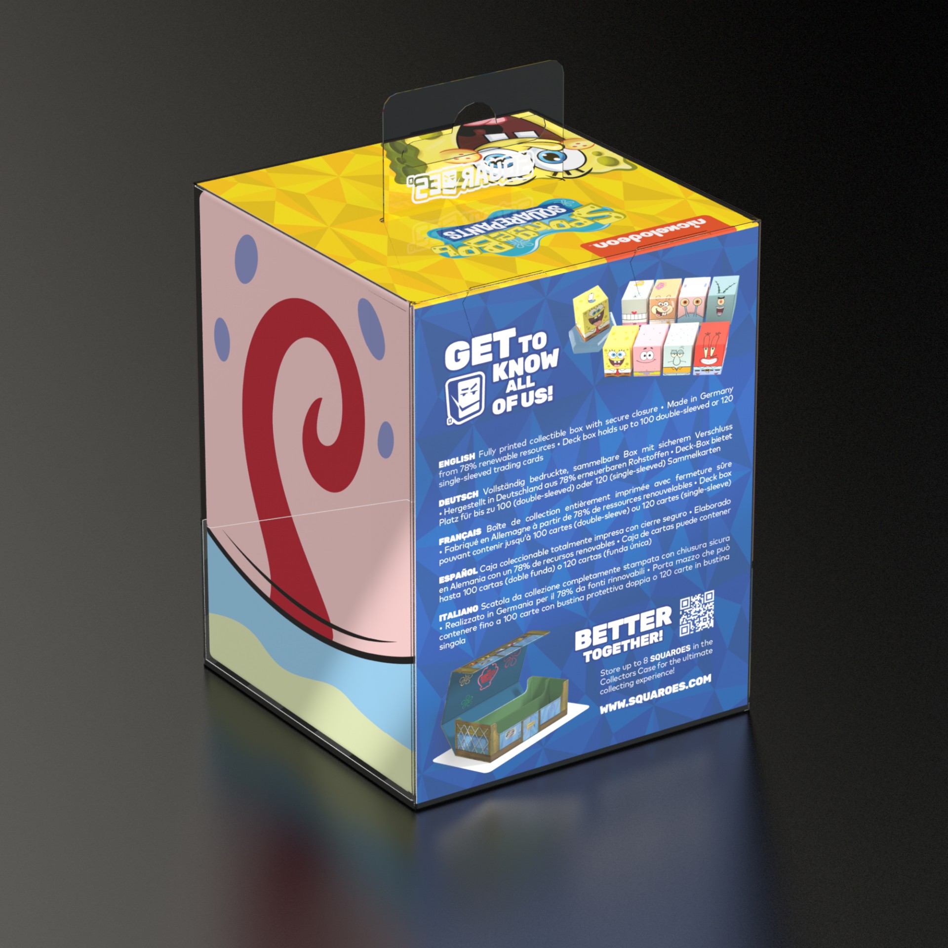 Squaroes SpongeBob SquarePants™ - Deck-Boxen kaufen | Ultimate Guard