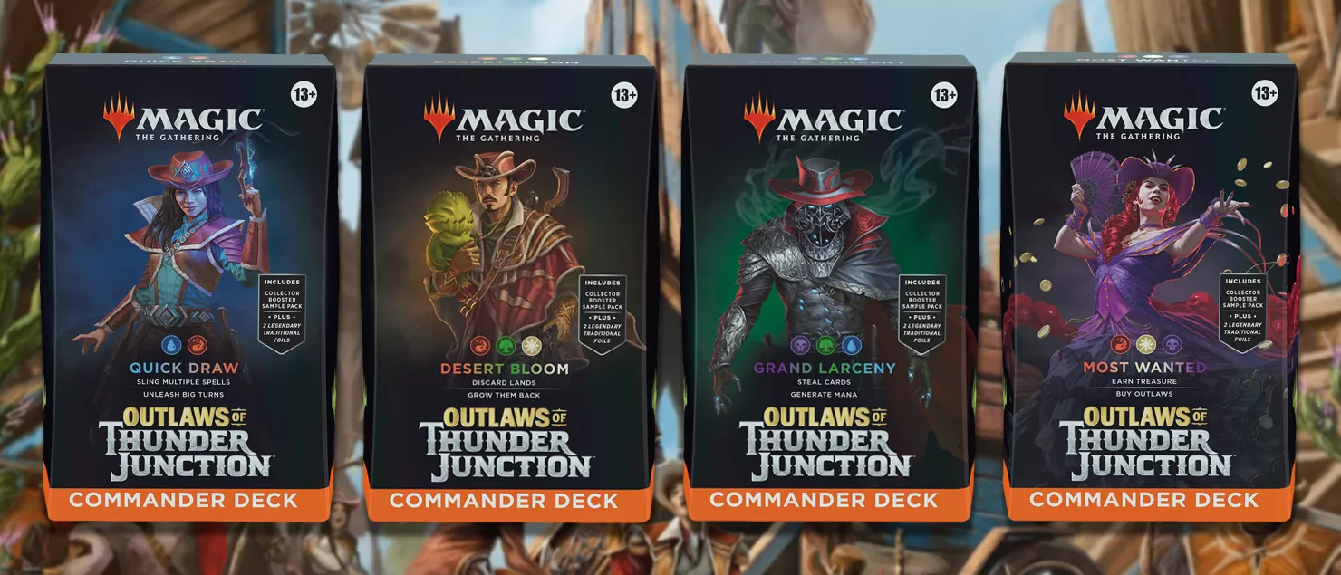Precon review: Outlaws of Thunder Junction's new Commander decks - MTG | Ultimate Guard